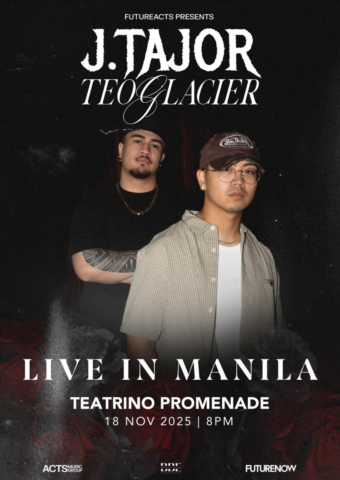 J. Tajor & Teo Glacier Live in Manila - Ticketmelon